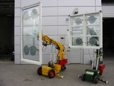 Glaslift / Glasløftere - Houmann Materieludlejning A/S
